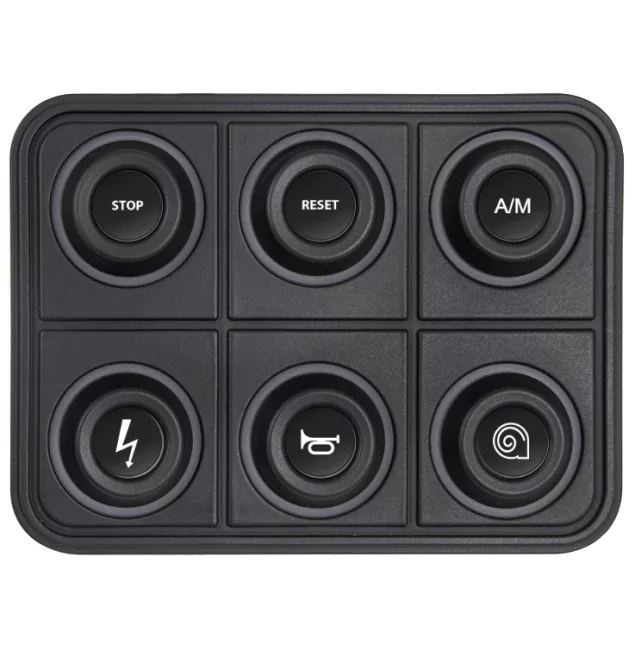Teclado CAN Ecumaster - 4 botones, LED RGB, IP67, bus CAN